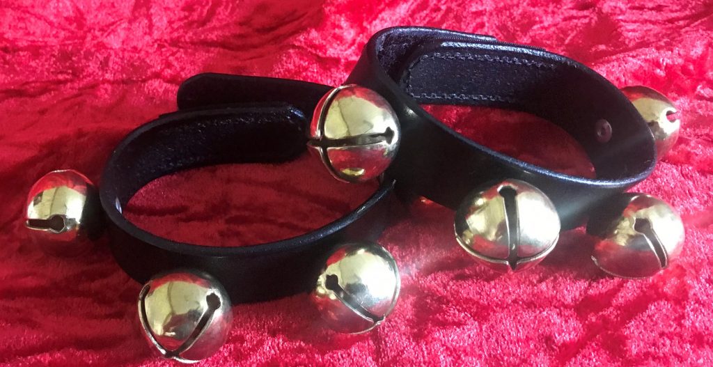 Ankle 5 Bell Set Economy Lightweight with Velcro Closure and 1/2 Inch ...