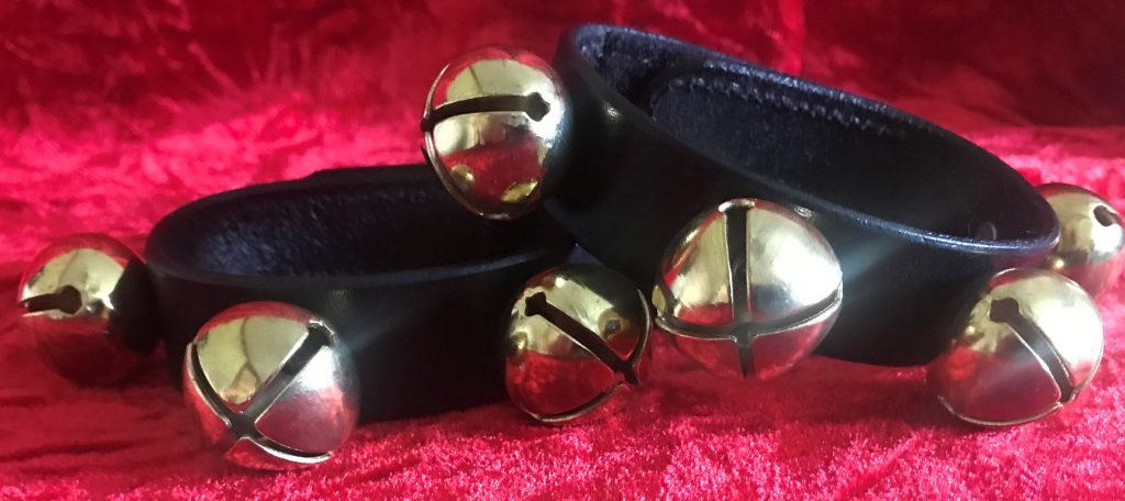 Wrist Bells 4 Bell Set Economy Lightweight with Velcro Closure and 1/2 ...