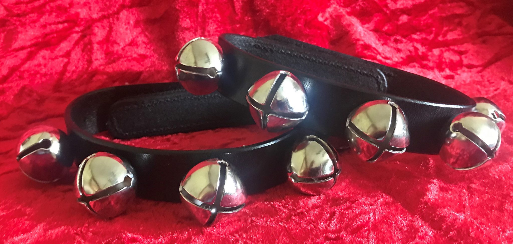 Ankle 5 Bell Set Economy Lightweight with Velcro Closure and 1/2 Inch ...