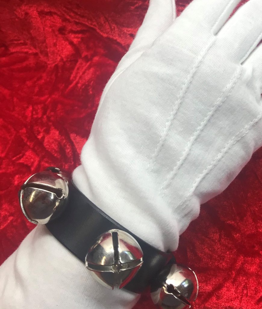 Wrist Bells 4 Bell Set and Ankle 5 Bell Set Economy Lightweight with ...