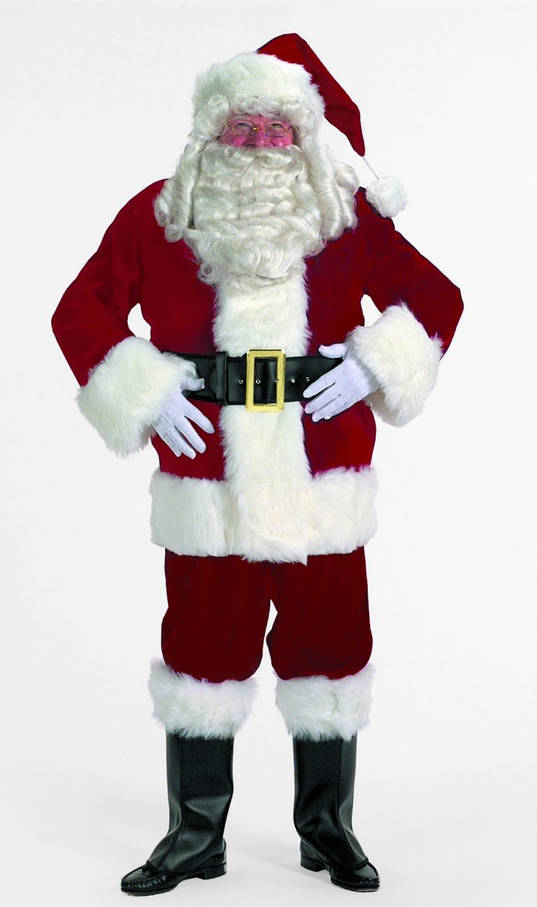 Burgundy Velvet Santa Suit Separates - Shop Classic Claus